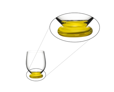 RIEDEL Fatto A Mano Tumbler Piccolo - Yellow